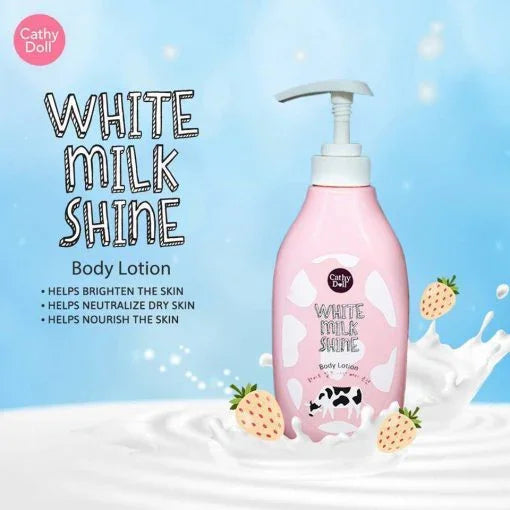 White Milk Shine Body Lotion (Locion Corporal) – SkinB